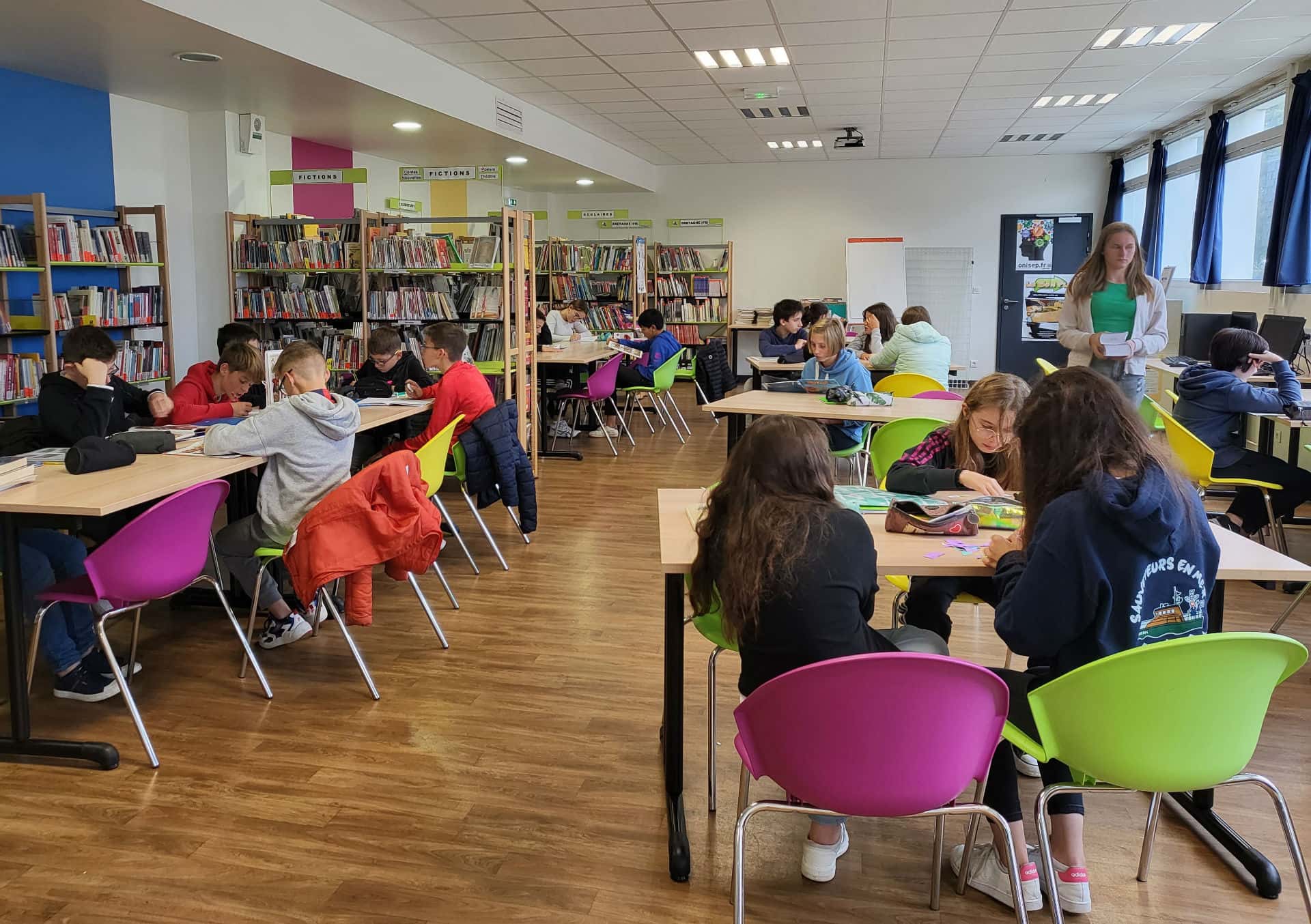 Du changement au CDI en ce début d’année ! - Collège Saint-Antoine